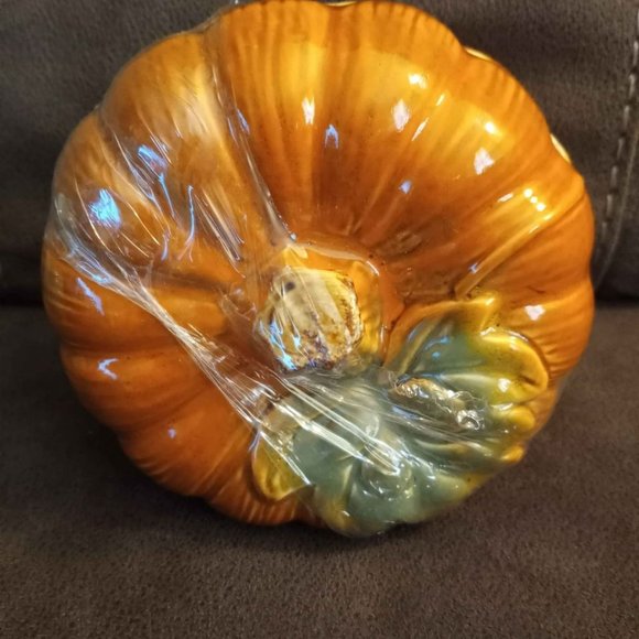 Holiday | Fall Halloween Pumpkin Cookie Jar Ceramic Canister 55 | Poshmark